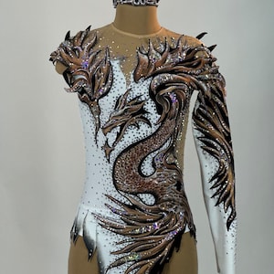 Rhythmic Gymnastics Leotard for Competition | Ice Figure Skating Dress ...