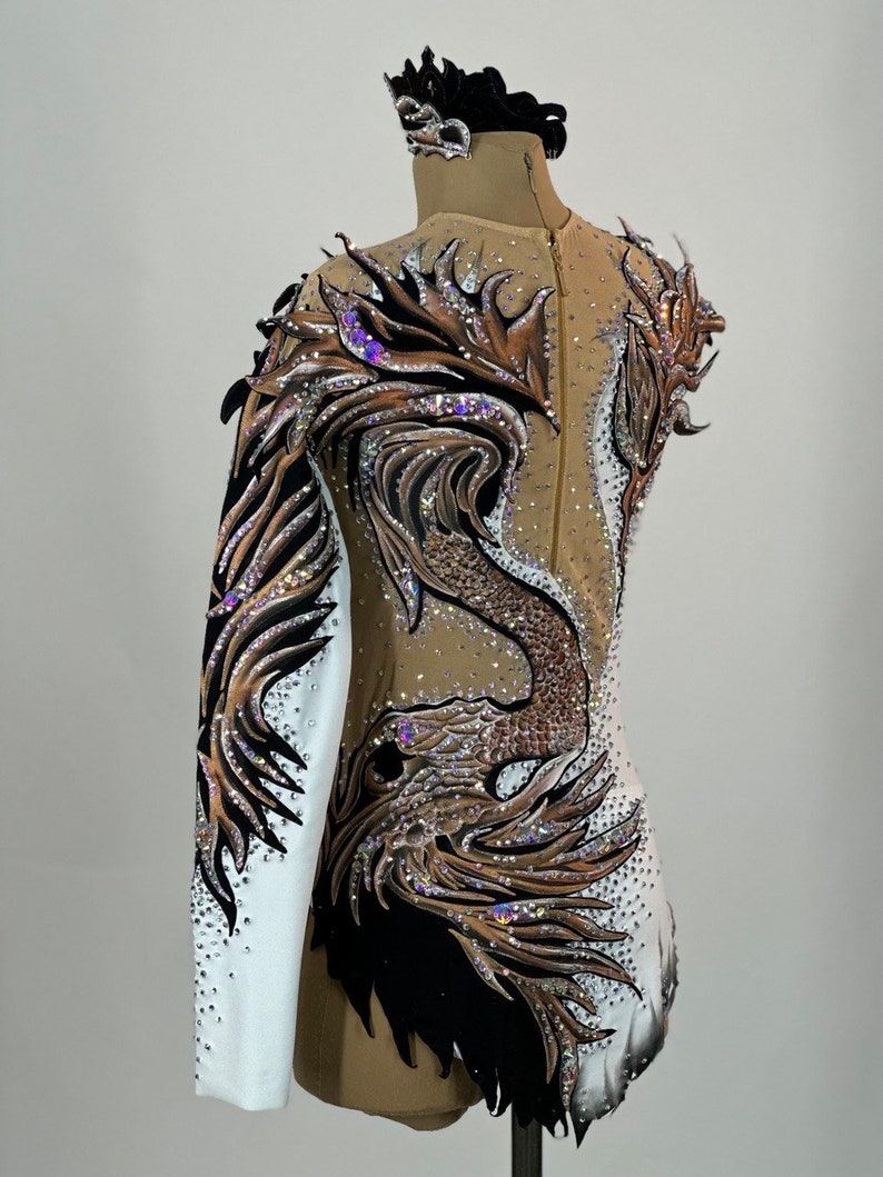 Rhythmic Gymnastics Leotard for Competition | Ice Figure Skating Dress ...