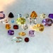 Loose Natural Mixed Semi-precious Gemstones Lot With Multiple Shapes ...