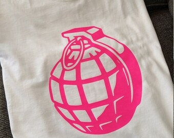 Pink Grenade - Etsy