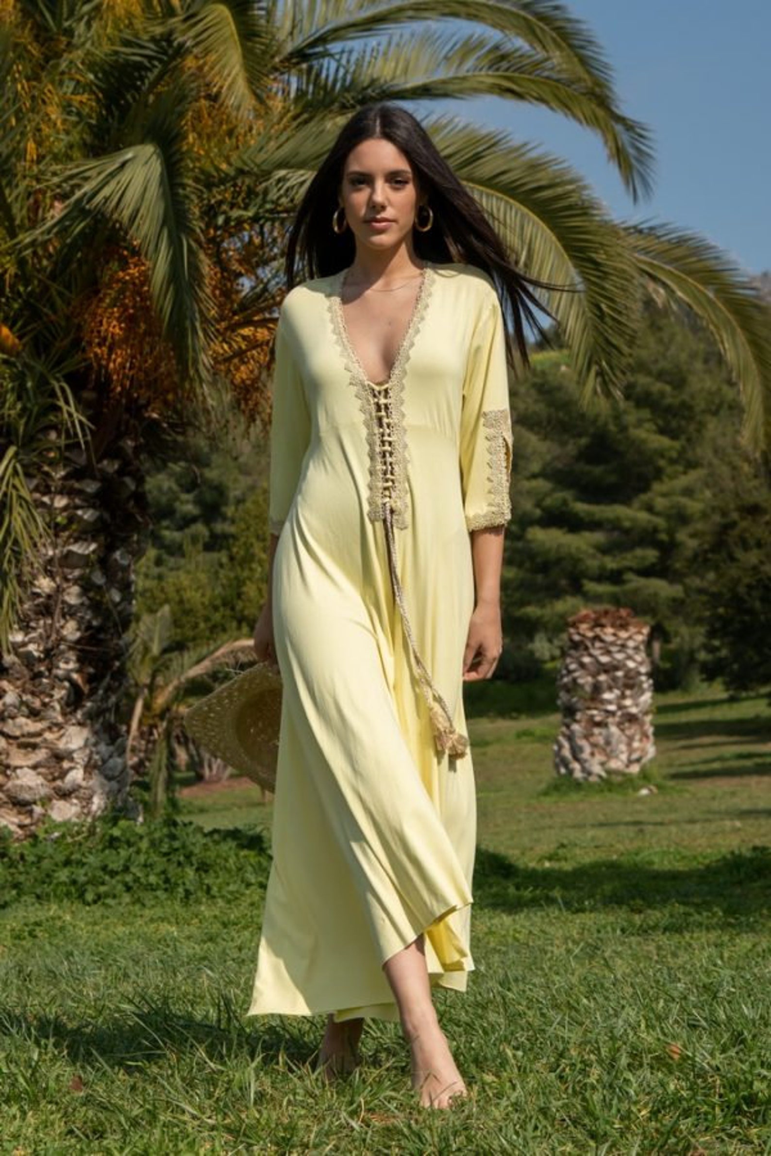 Agapi Cover up Long Dress Kaftan Cover up Kaftan | Etsy