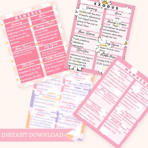 Bible Study Guide Printable | 66 Books, Hyperlinked (NKJV & ASV ...
