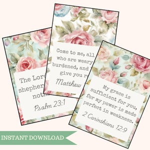 40 Memory Bible Verse Cards for MOM| Prayer Card | Christian Vision ...