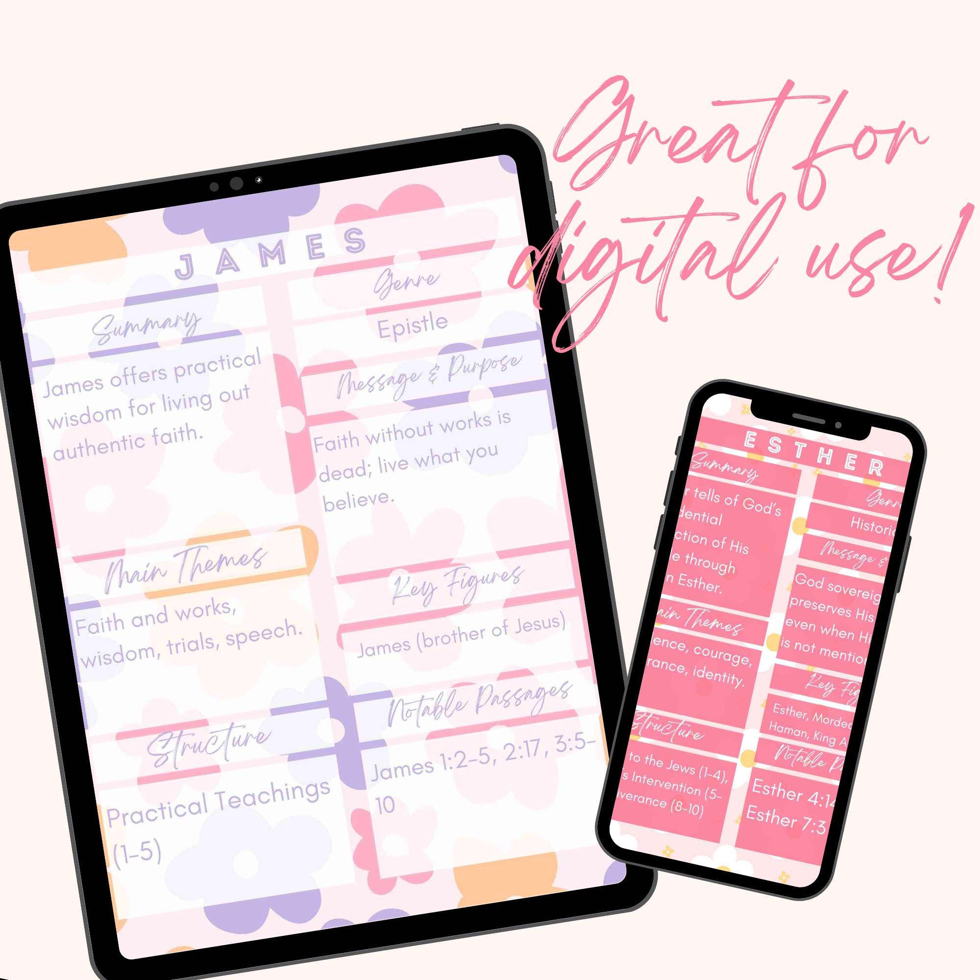 Bible Study Guide Printable | 66 Books, Hyperlinked (NKJV & ASV ...