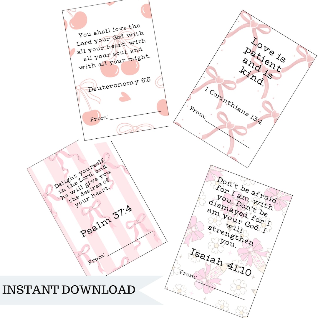 Christian Coquettevalentine's| Bible Verse Valentine Cards | Valentines ...