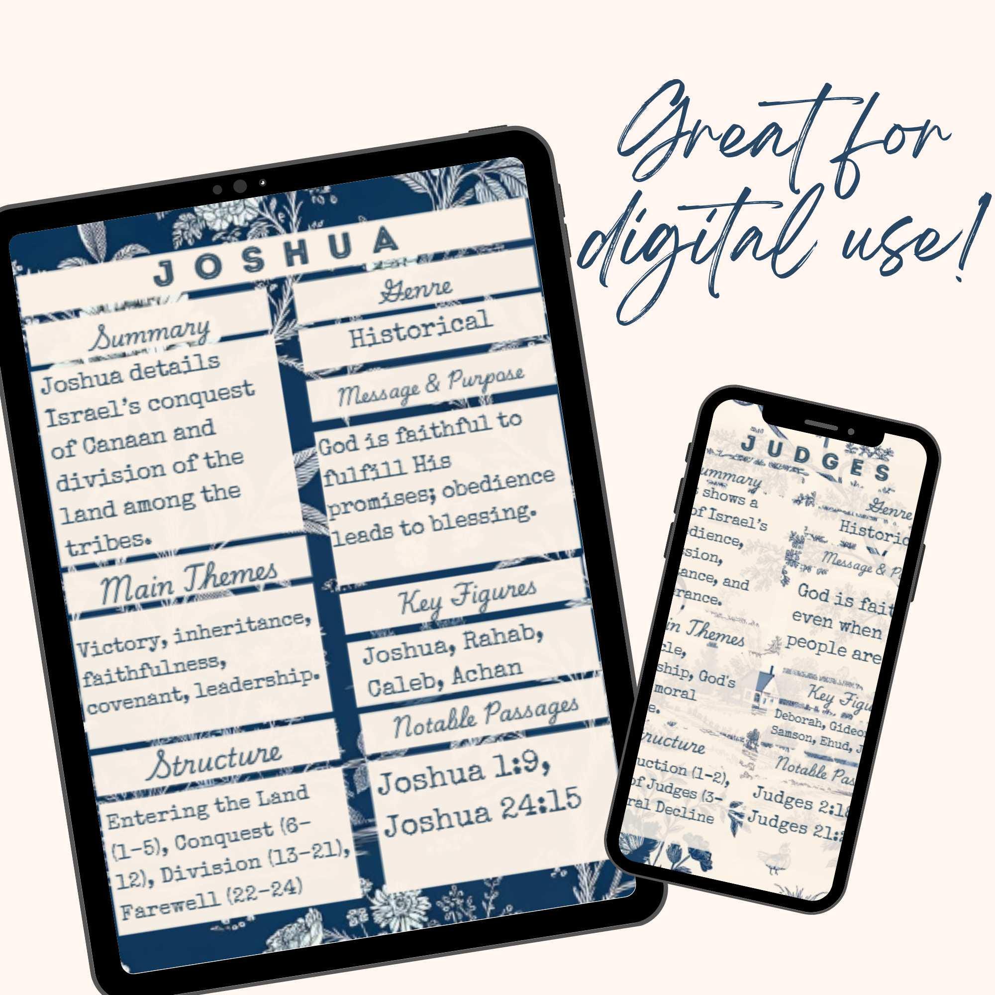 66-book Bible Study Guide Printable | Hyperlinked Study Sheets for Each ...