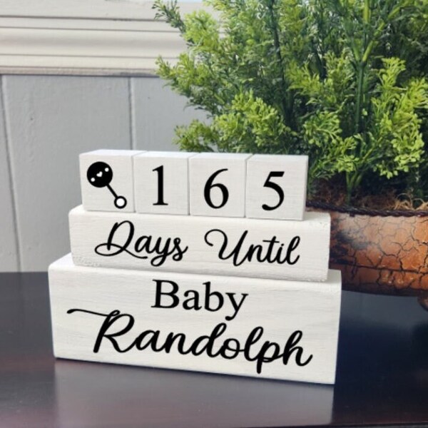 Pregnancy Countdown - Etsy