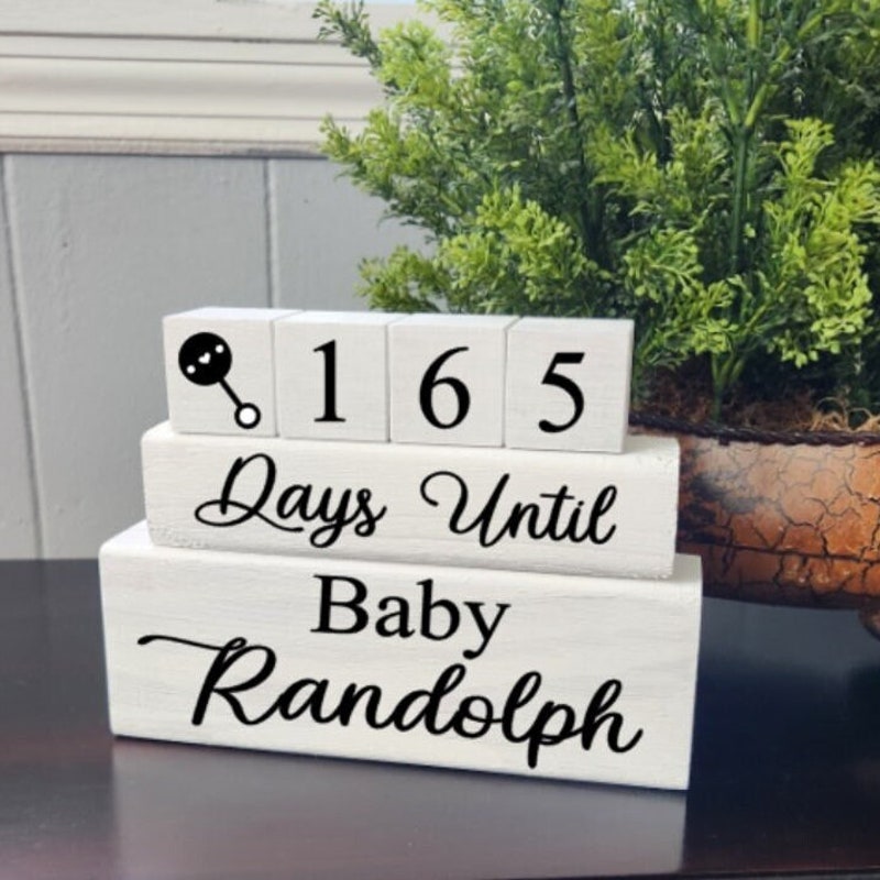 Baby Countdown - Etsy