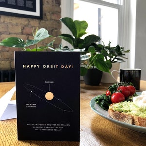 Happy Orbit (birth) Day Card - A6 - Etsy