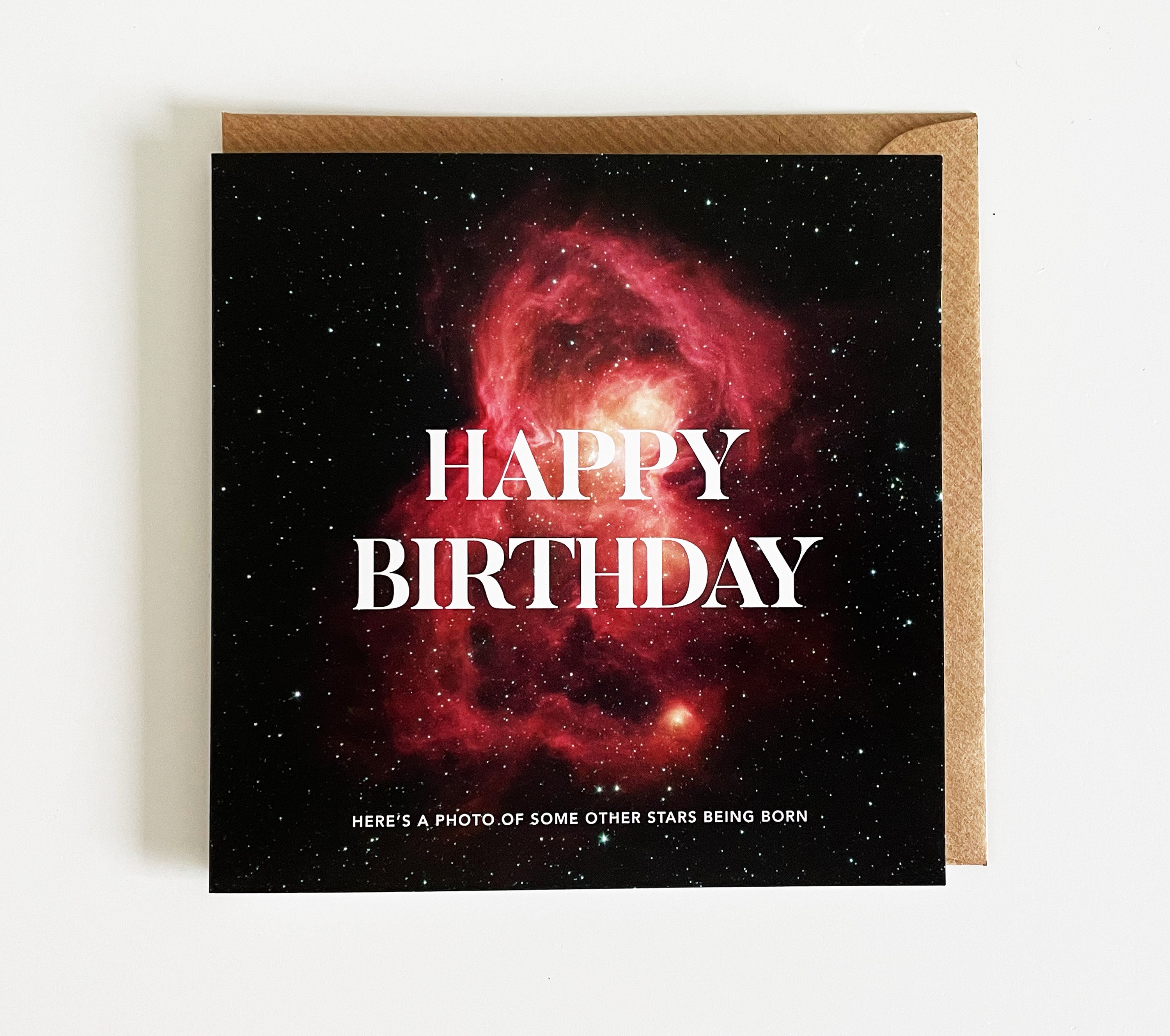Happy Birthday Nebula Card Photo of Stars Being Born - Etsy Australia