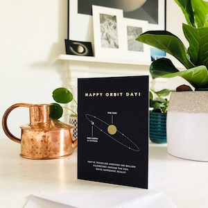 Happy Orbit (birth) Day Card - A6 - Etsy