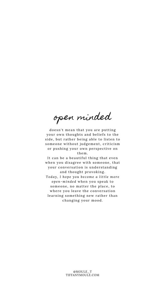 Open Minded Quotes