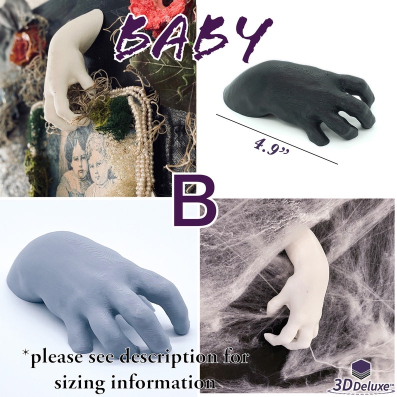 Halloween Hand Decor Wall Mountable Scary Decor for Your - Etsy