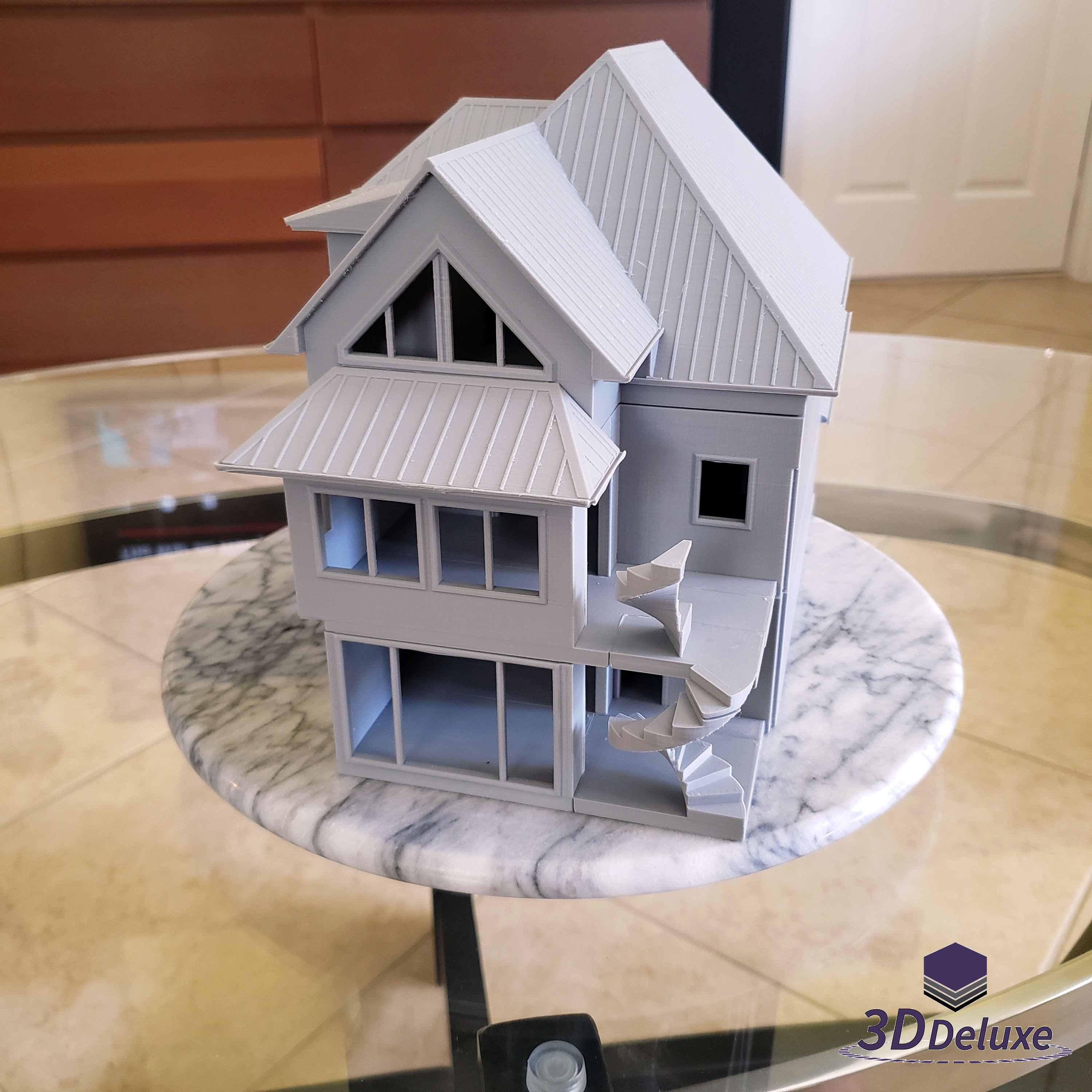 3d Printed House Model