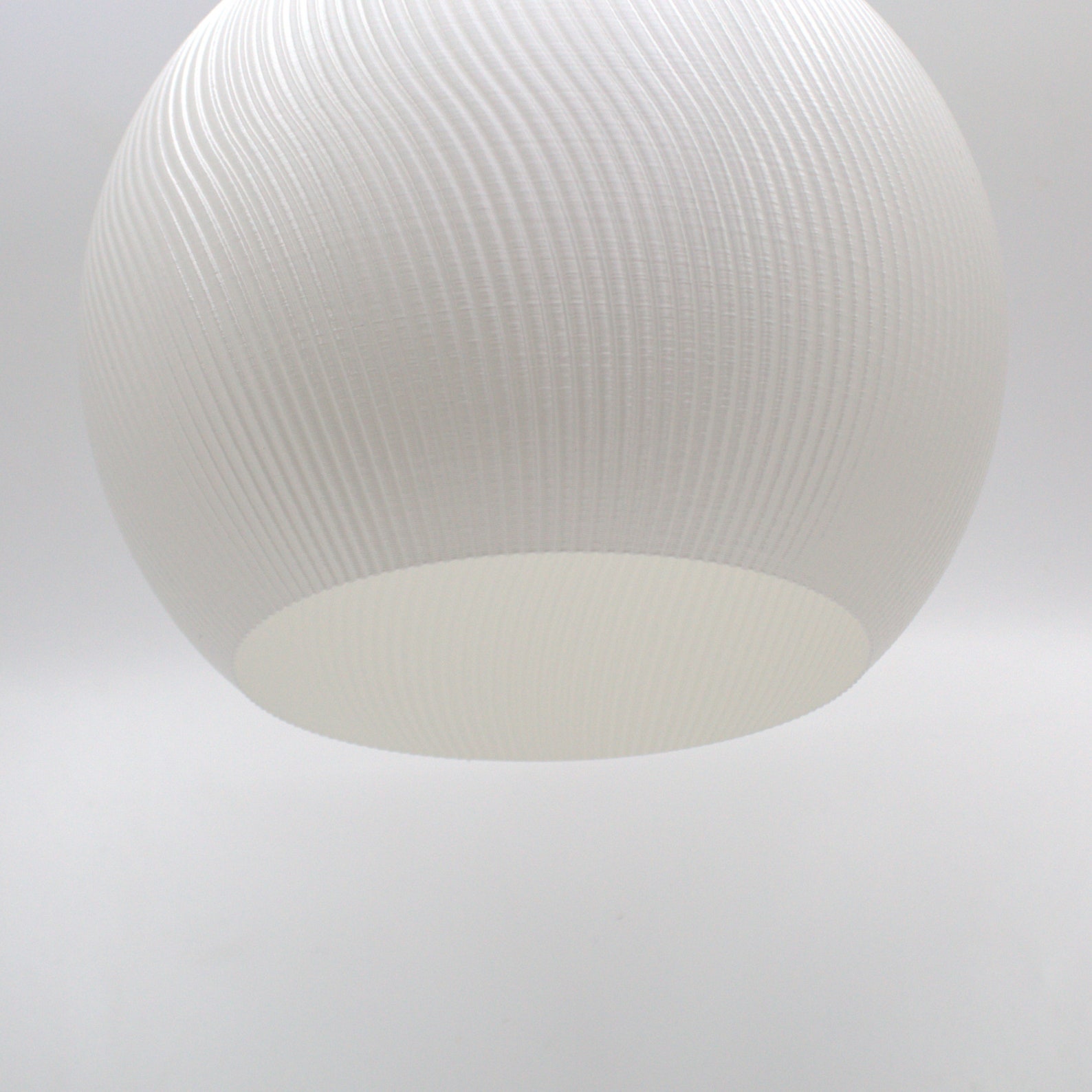 Bubble Gum Hanging Lamp Shade: Mid Century Modern Ceiling Light - Etsy