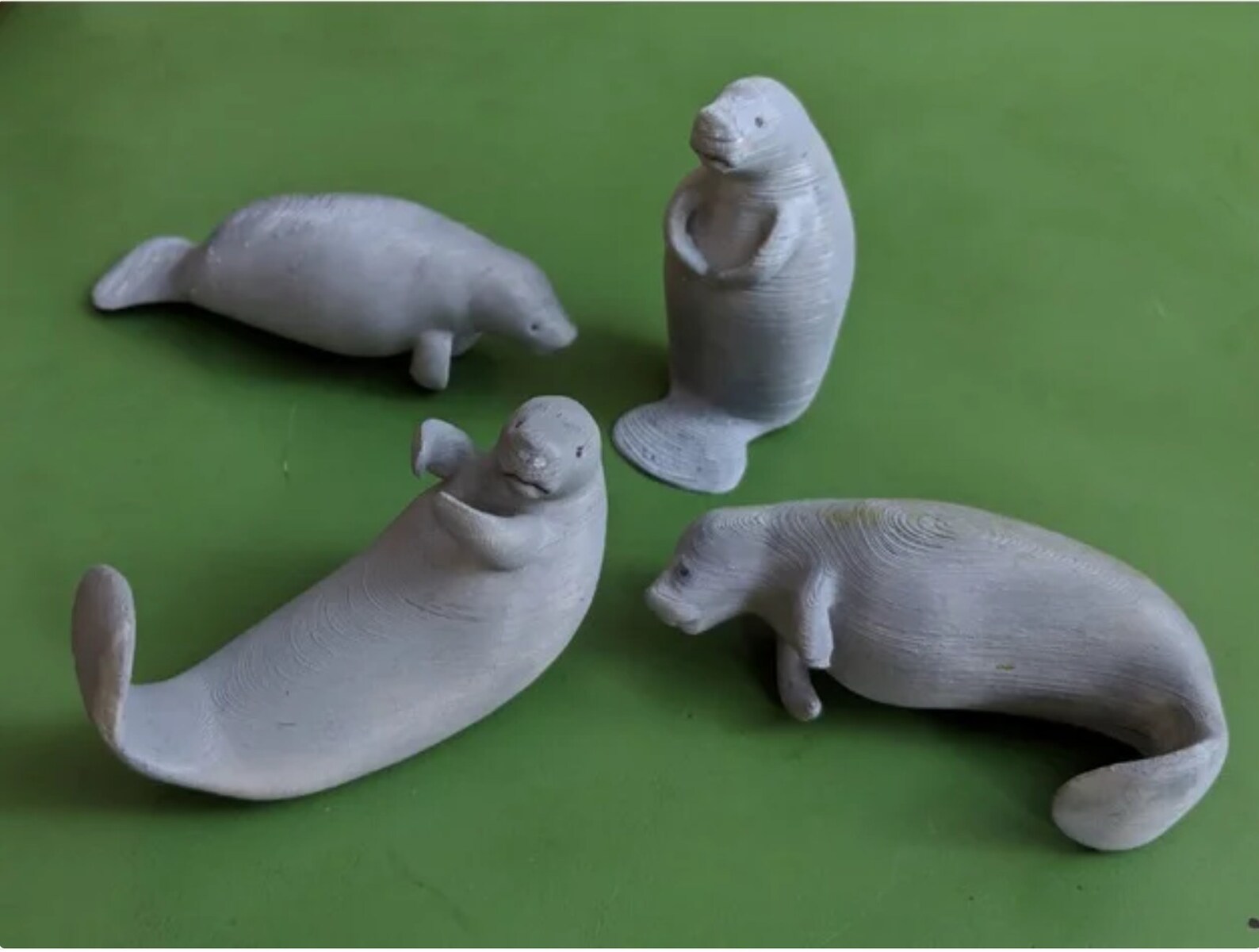 Molly the Manatee Gift Desk Figurine Save the Manatees - Etsy