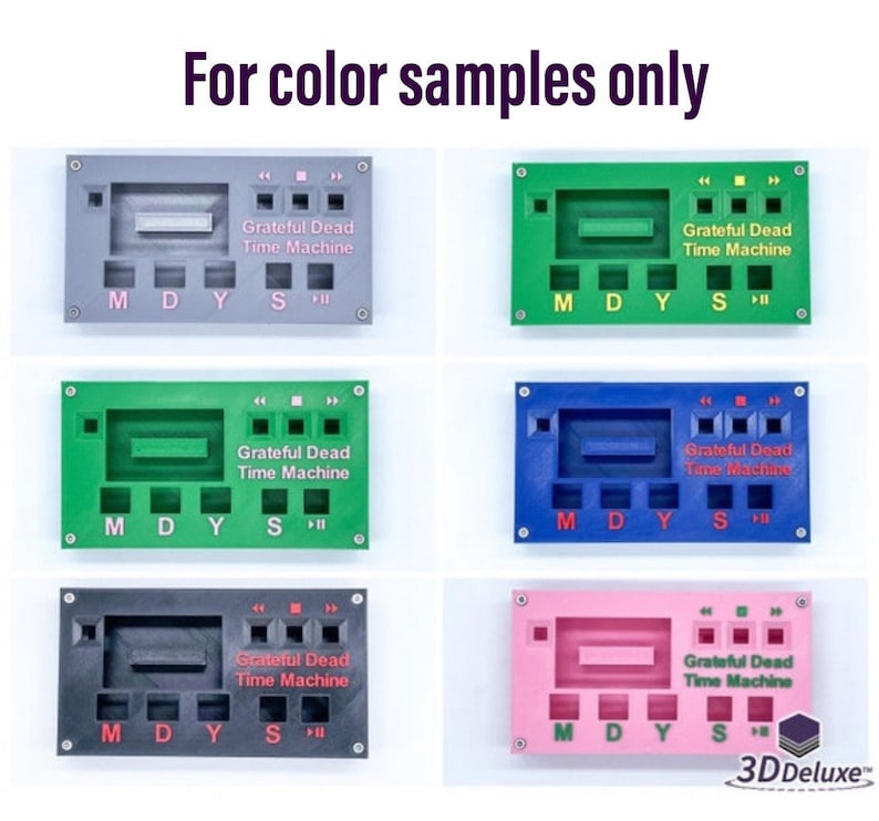 3D Printed Case for Grateful Dead Time Machine Rpi4 and Time - Etsy