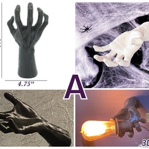 Halloween Hand Decor | Wall Mountable Scary Decor for Your Living Room ...