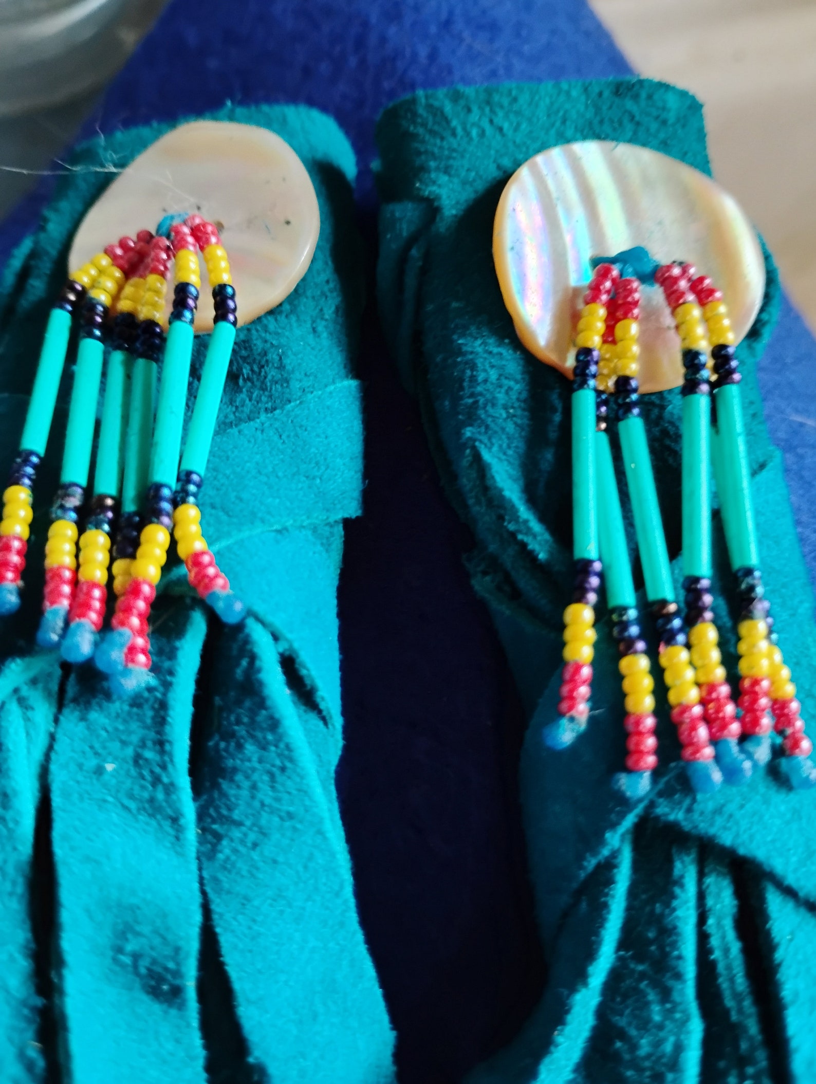 Native American Braid Wraps for Hair Dress and Pow Wow Regaillia ...