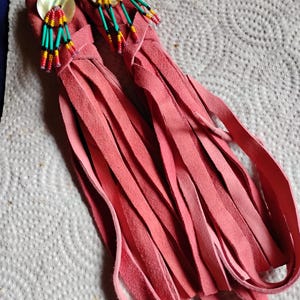 Native American Braid Wraps for Hair Dress and Pow Wow Regaillia ...