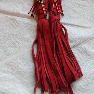 Native American Braid Wraps Handmade by Me Deerskin Suede - Etsy