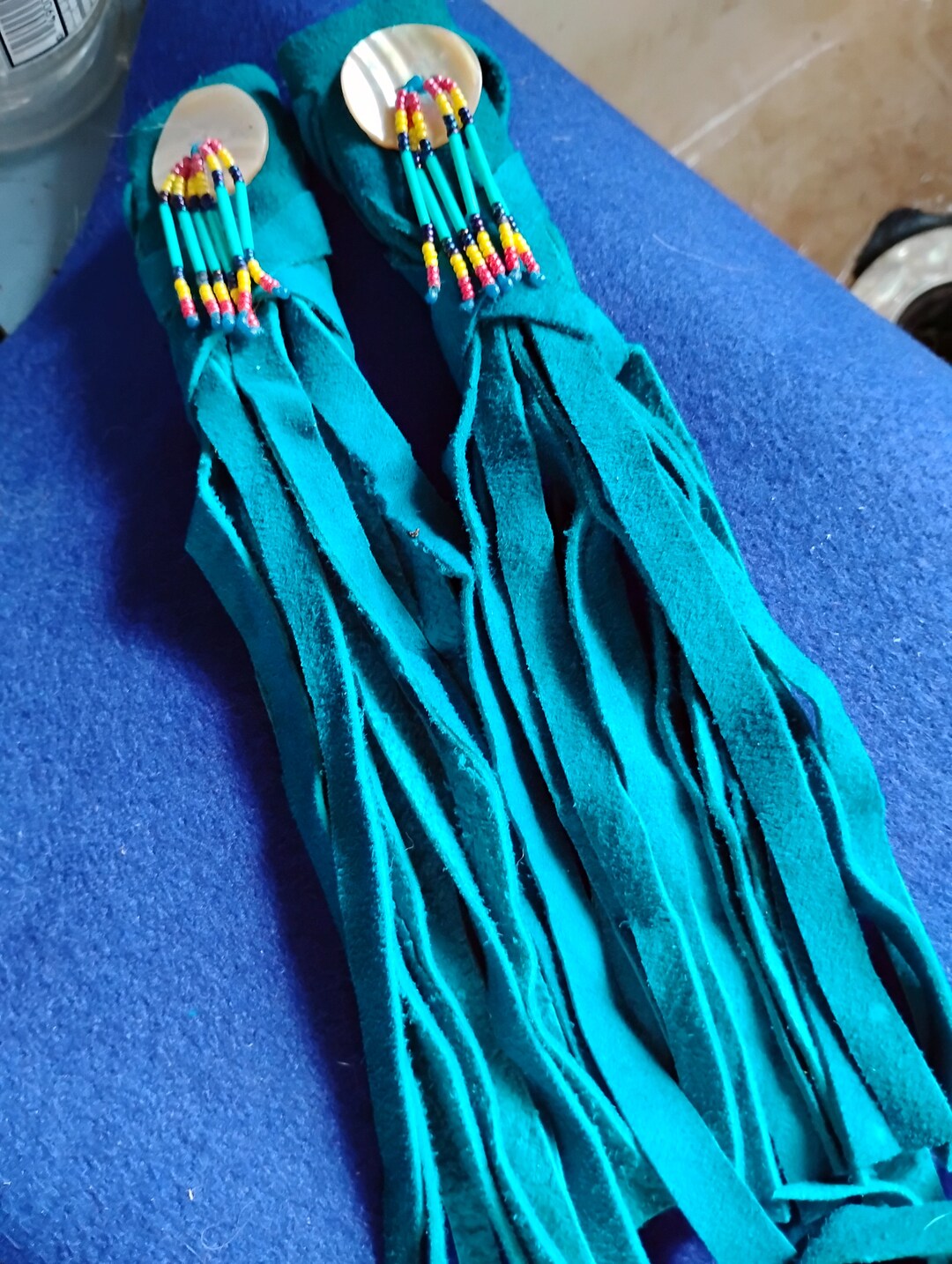 Native American Braid Wraps for Hair Dress and Pow Wow Regaillia ...