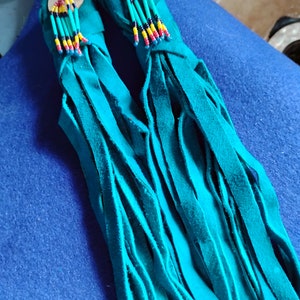 Native American Braid Wraps for Hair Dress and Pow Wow Regaillia ...