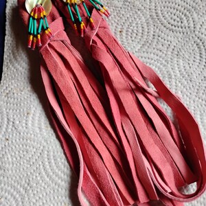 Native American Braid Wraps for Hair Dress and Pow Wow Regaillia ...