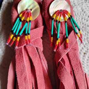 Native American Braid Wraps for Hair Dress and Pow Wow Regaillia ...