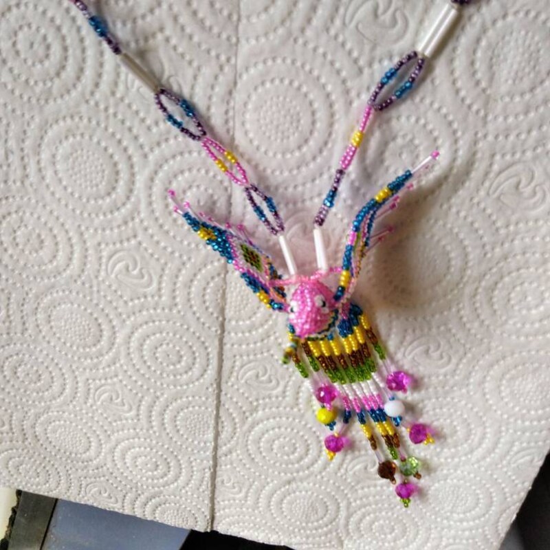 Beaded Hummingbird - Etsy