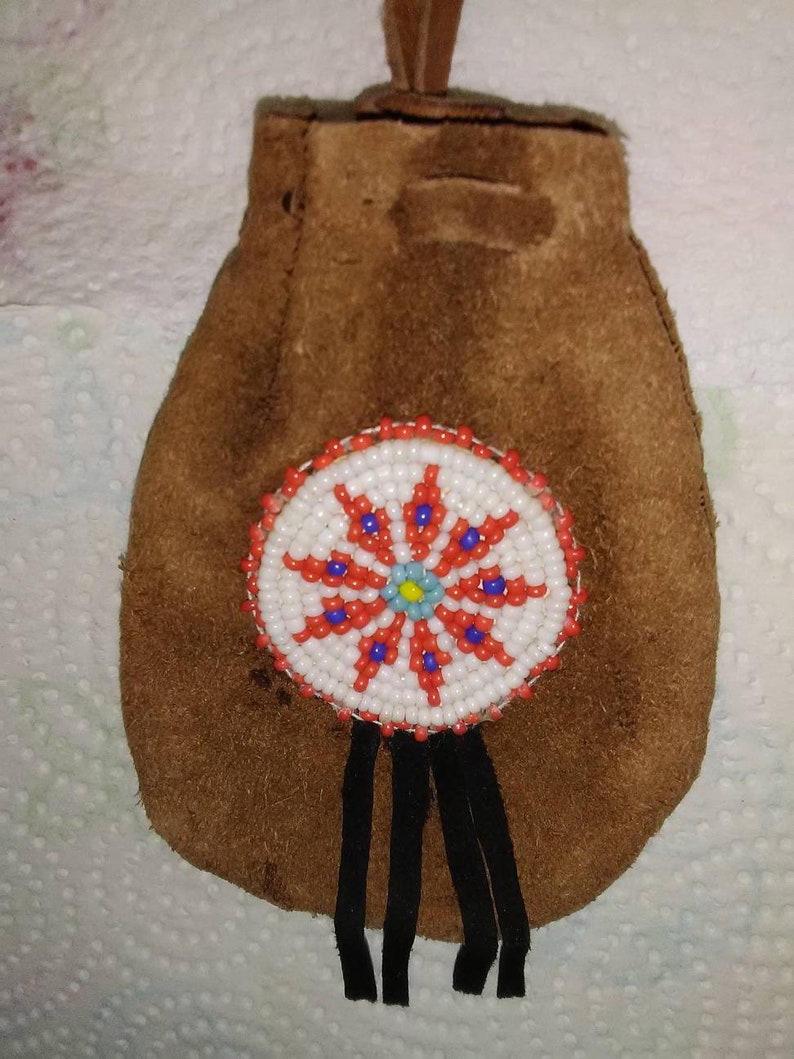 Medicine bags Native American Handmade Children's first | Etsy