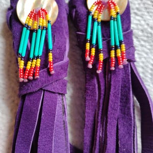 Native American Braid Wraps for Hair Dress and Pow Wow Regaillia ...