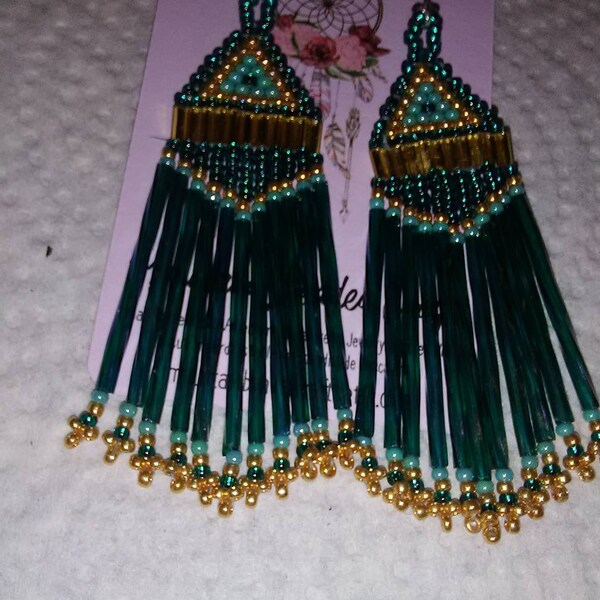 Gold Bugle Beads - Etsy