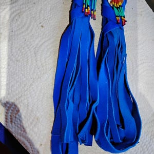 Native American Braid Wraps for Hair Dress and Pow Wow Regaillia ...