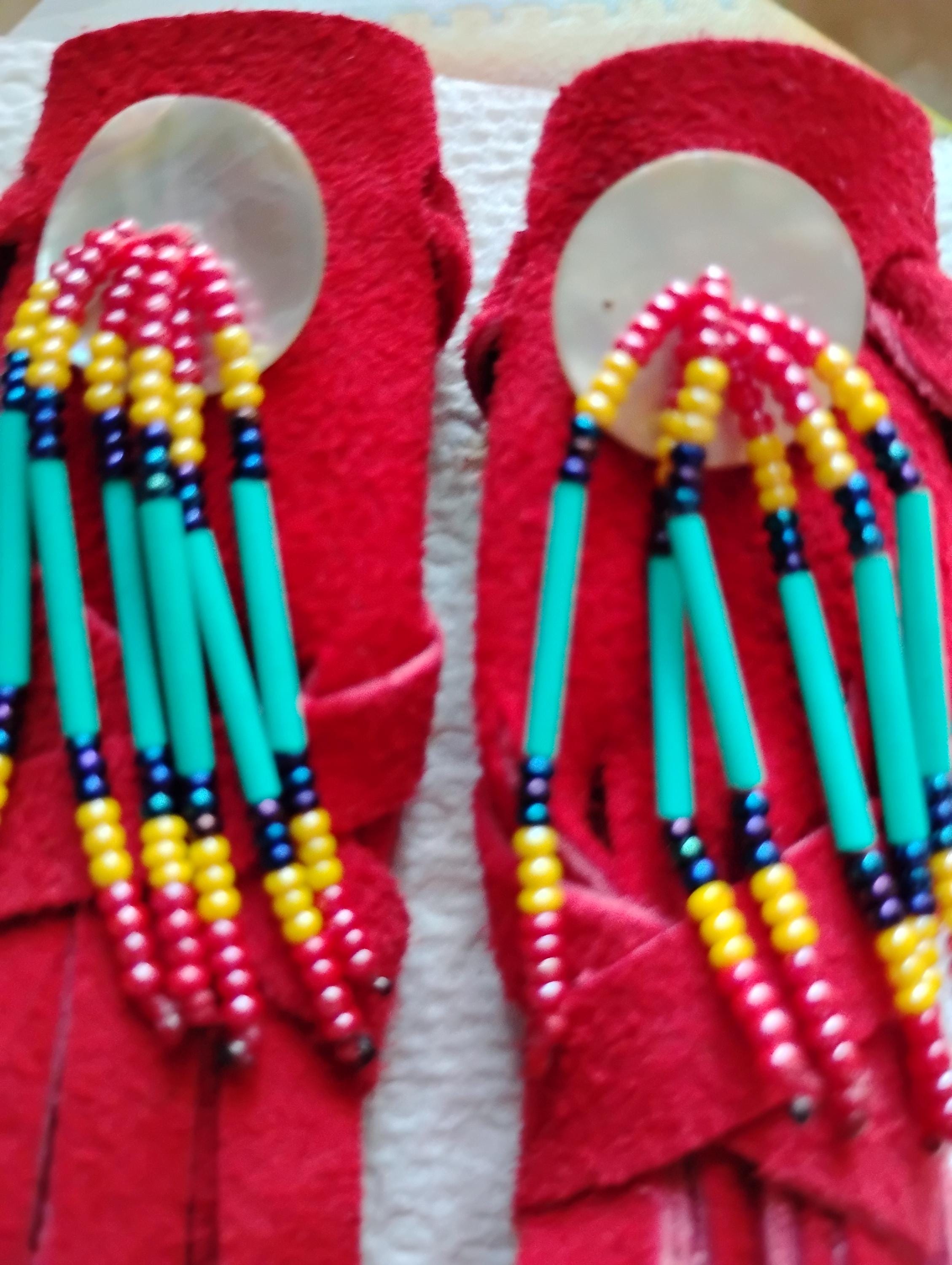 Native American Braid Wraps for Hair Dress and Pow Wow Regaillia ...