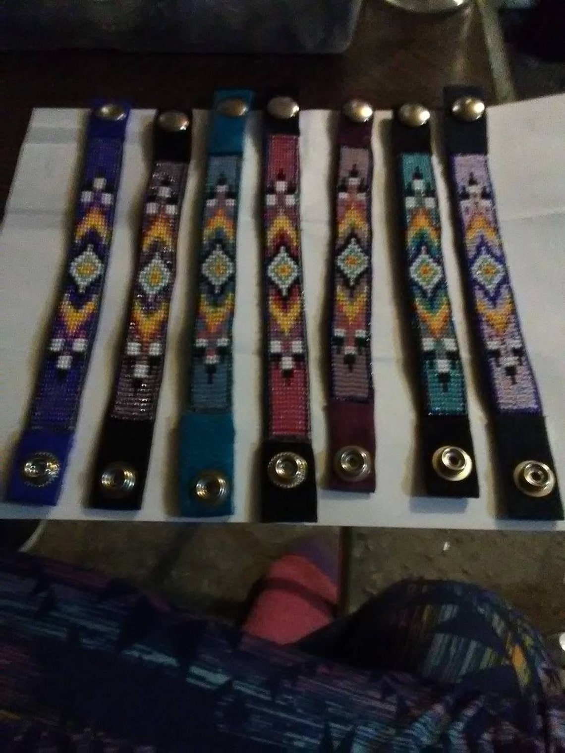 Bracelets Beaded Women's Cheyenne Design Handmade Native - Etsy