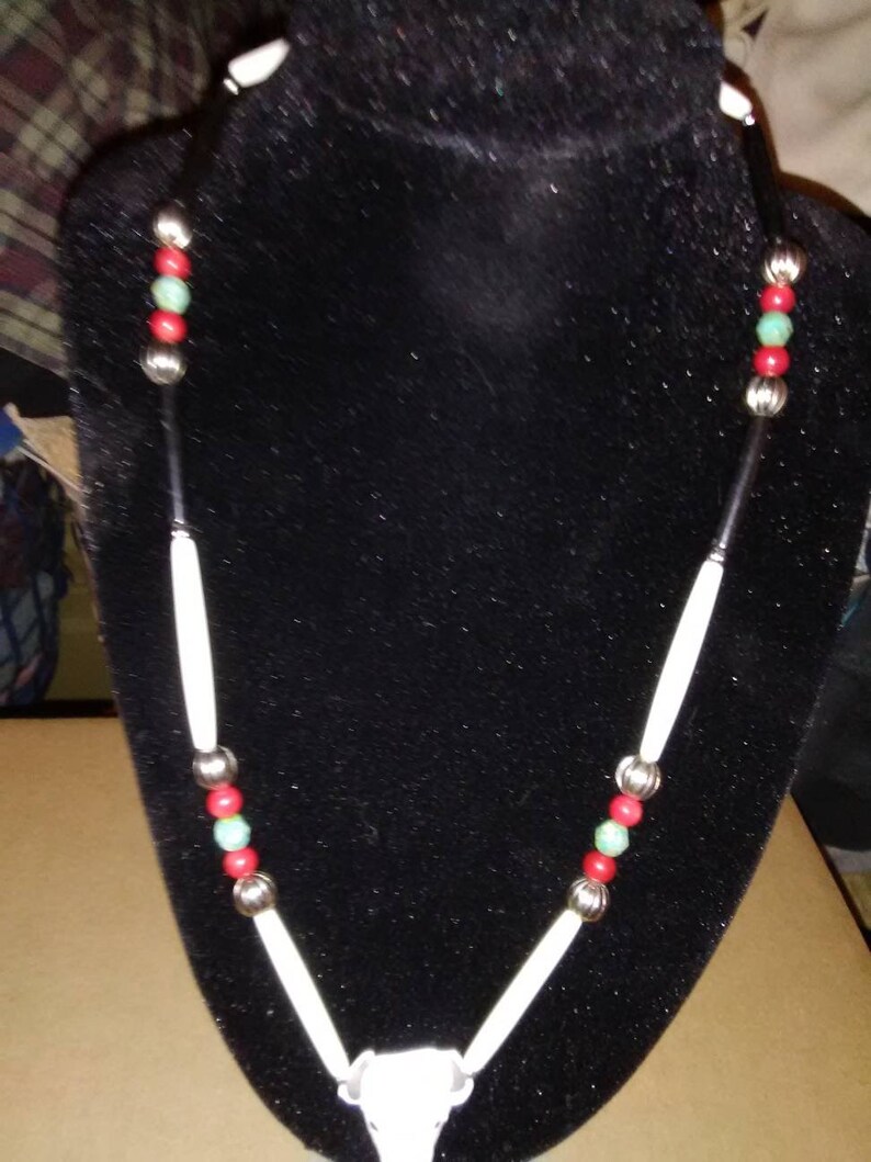 Necklace Set Cheyenne Design Handmade Sacred White Buffalo - Etsy