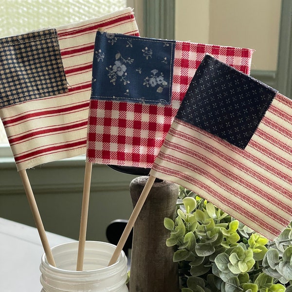 Mini Bunting Flags - Etsy