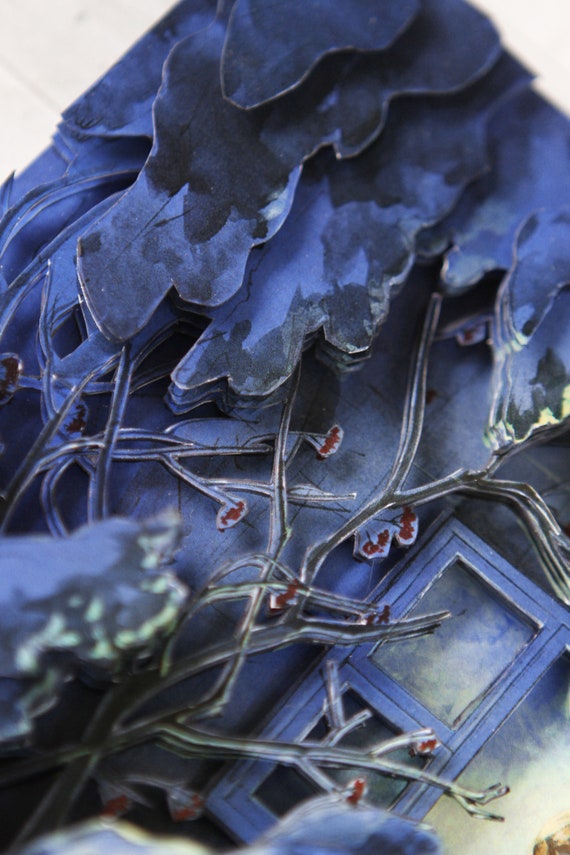 Craft Supplies & Tools Kits & How To Winter paper tole kit 3D Paper ...