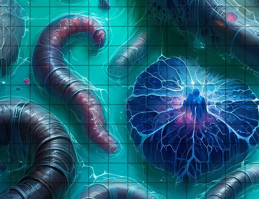 Downloadable Dungeons and Dragons D&D Battle Map - Belly of the Beast ...