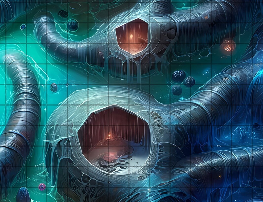 Downloadable Dungeons and Dragons D&D Battle Map - Belly of the Beast ...