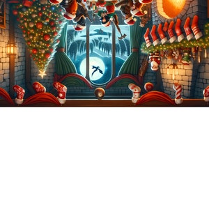 Digital Print D&D Christmas Critmas Card Dungeons and Dragons TTRPG - Etsy