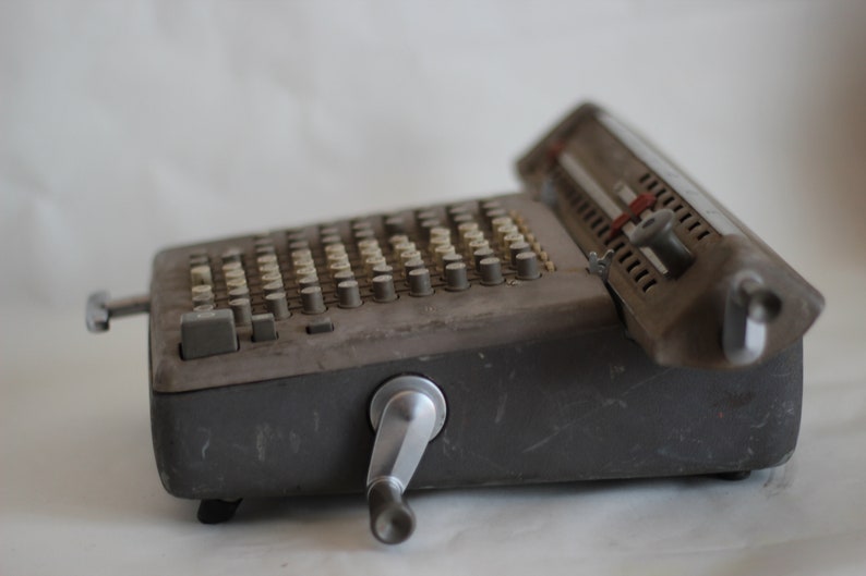 Monroe Mechanical Calculator LN 160 X Adding Calculations - Etsy