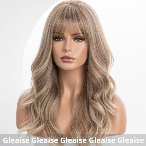 Ash Blonde Wig Etsy