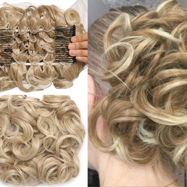 Messy Bun Hair Piece - Etsy