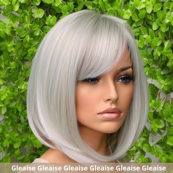 Silver Wigs - Etsy