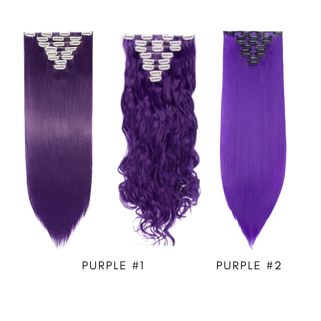 Pink Hair Extensions Rose Hair Clips Hair Streaks Mermaid - Etsy Canada