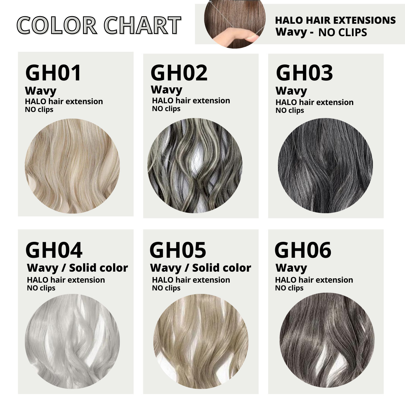 Gray Hair Extensions, Clip in Hair Streaks, Dark Greige Warm Cool Grey ...