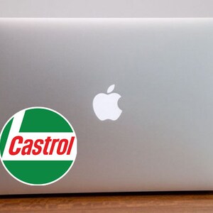 Castrol Oil Gas CIRCLE Vintage Logo Sticker / Vinyl Decal 10 - Etsy