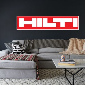HILTI Tools Main Logo Sticker / Vinyl Decal 10 Sizes Free Shipping - Etsy